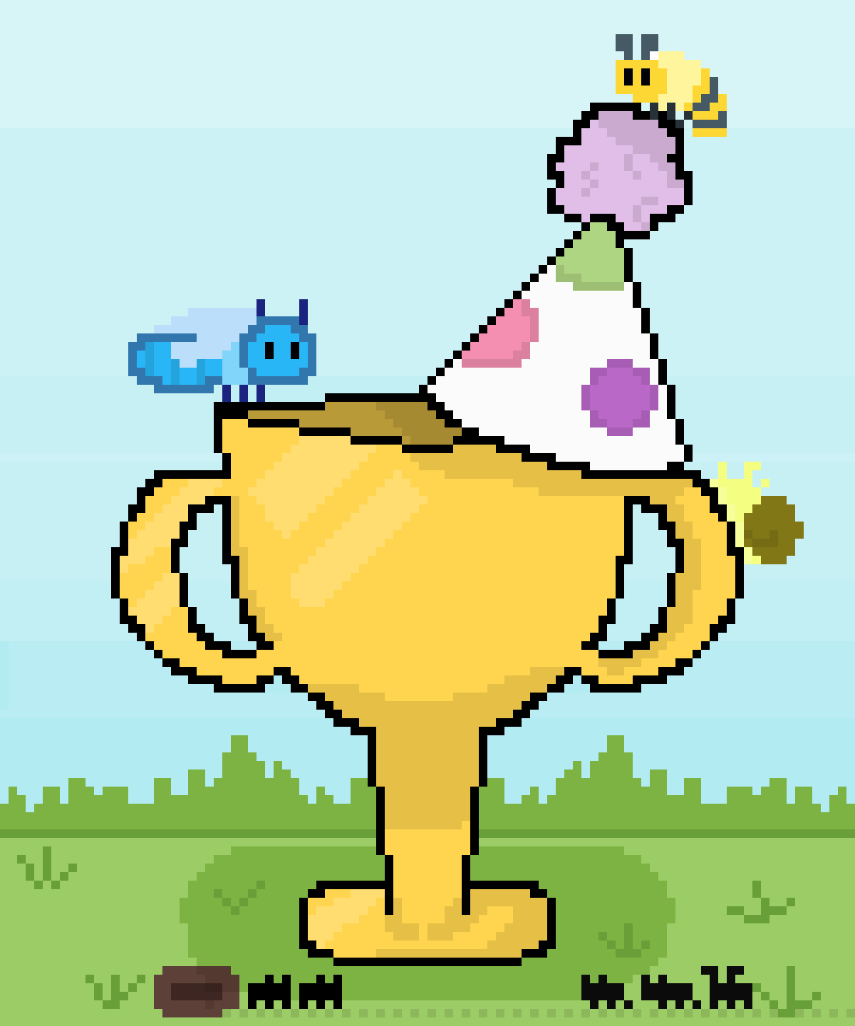 Pixilart - Trophy by Geo-wolf