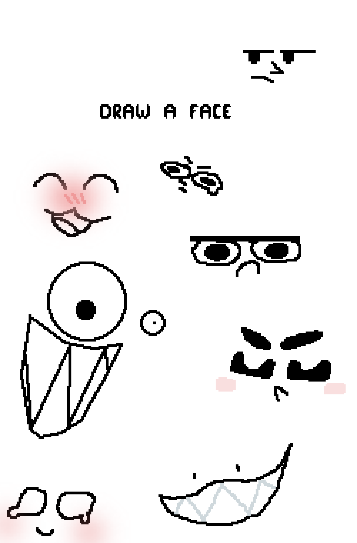 Pixilart - add a face by Rachel-Chan