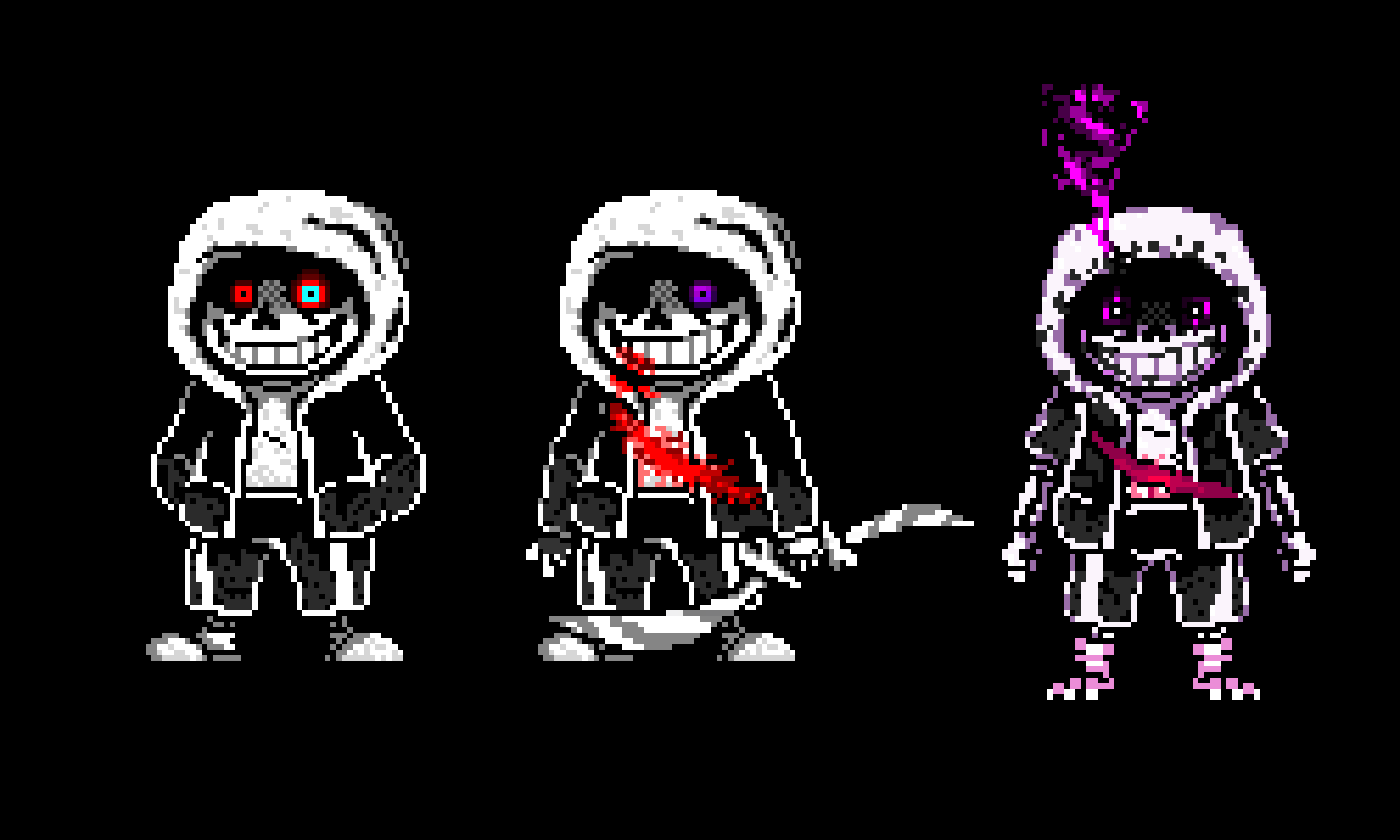 Pixilart - DTLG Phases 1-3 by Mathewskeleton