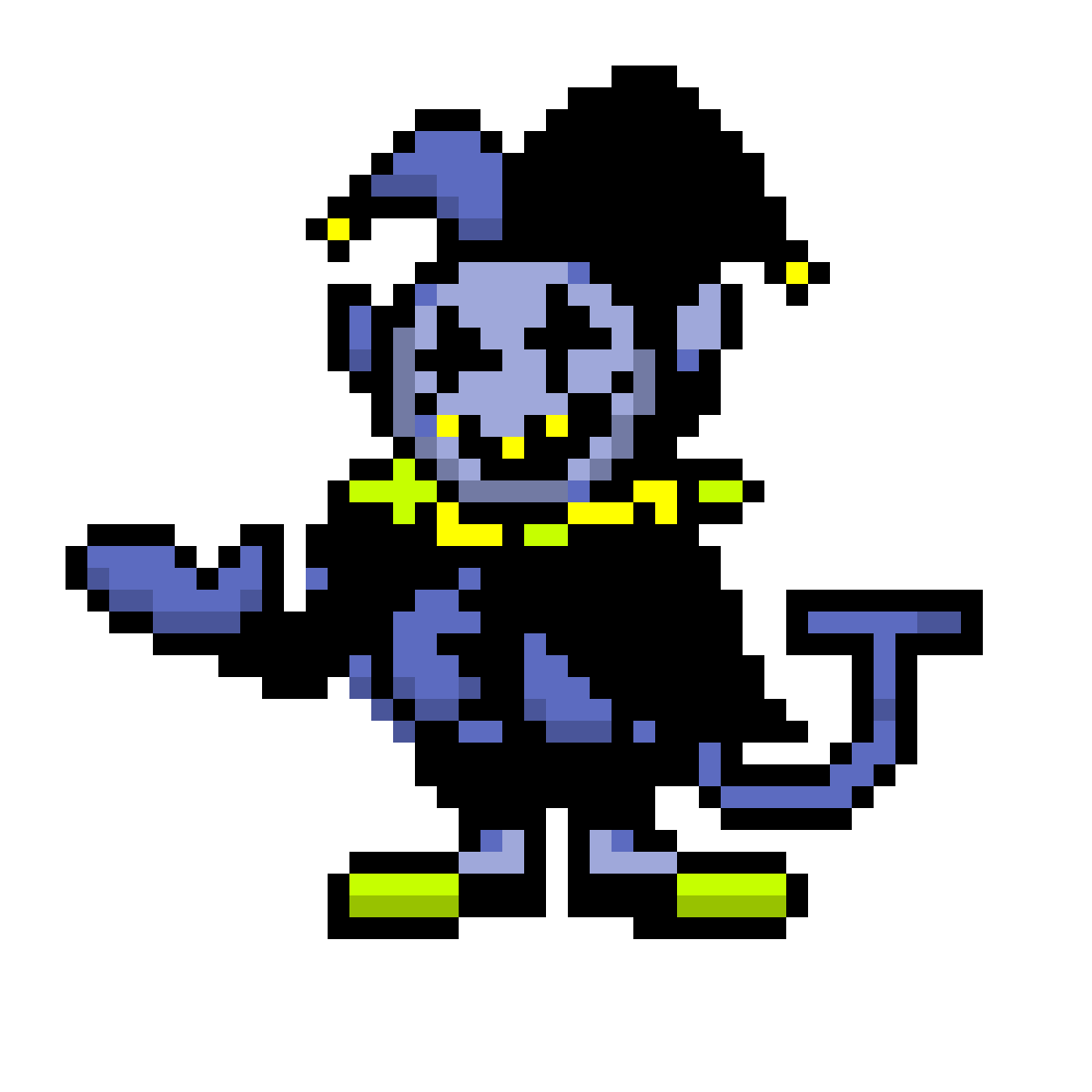 Editing Jevil Sprite (Updated) - Free online pixel art drawing tool ...