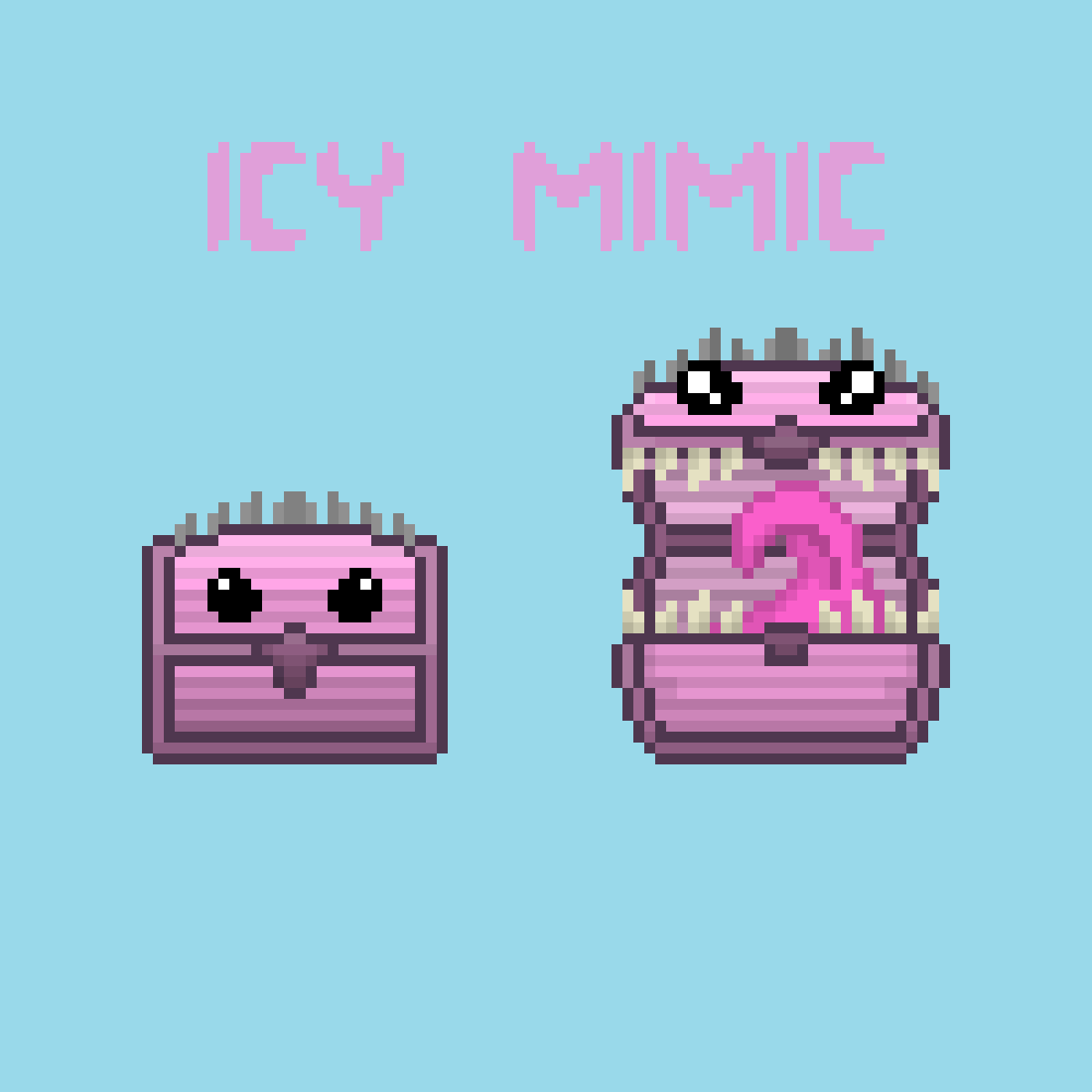 Pixilart - mimic oc (not mine my friend's) by BoshTheJosh