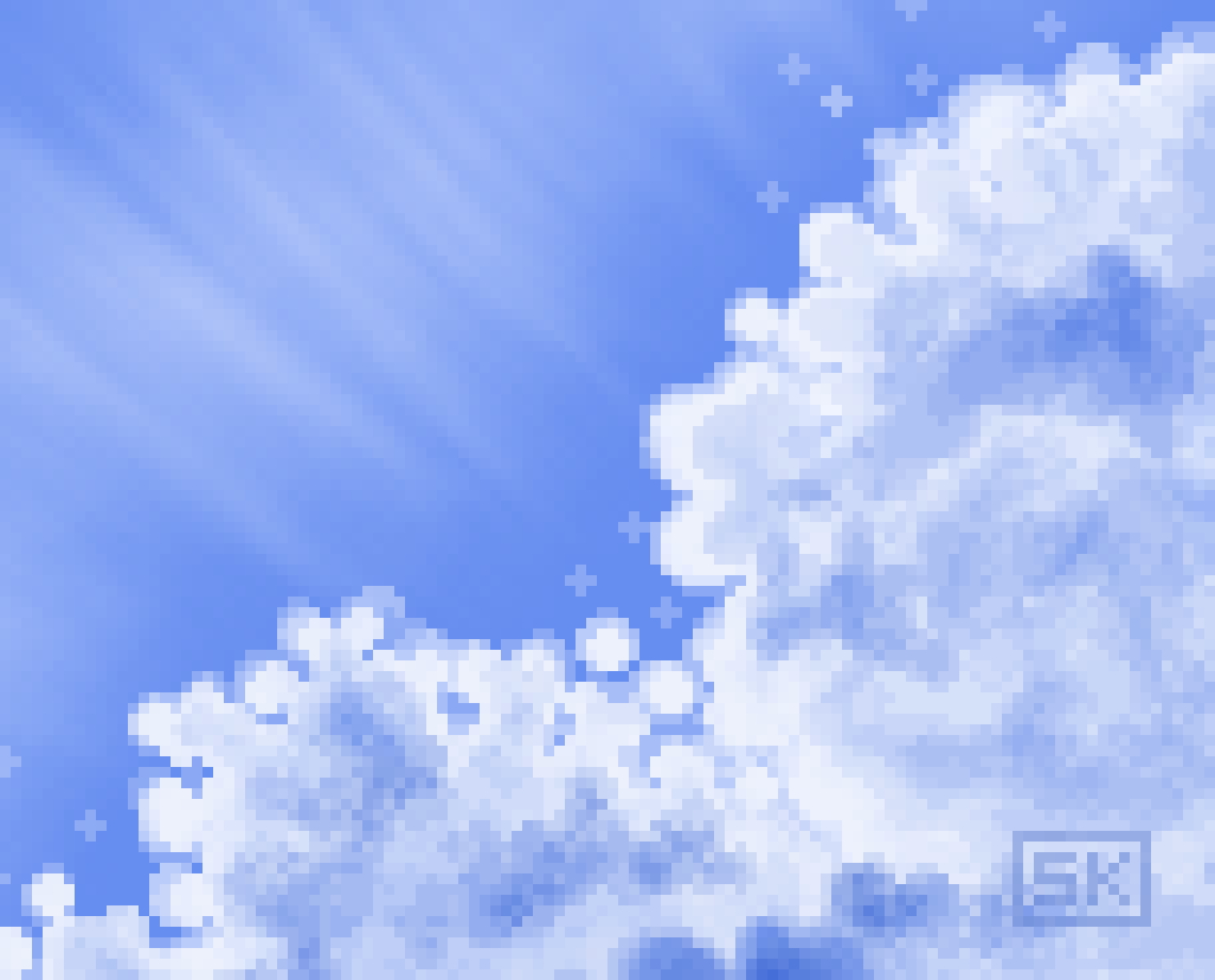 Pixilart - Clouds by Saniia