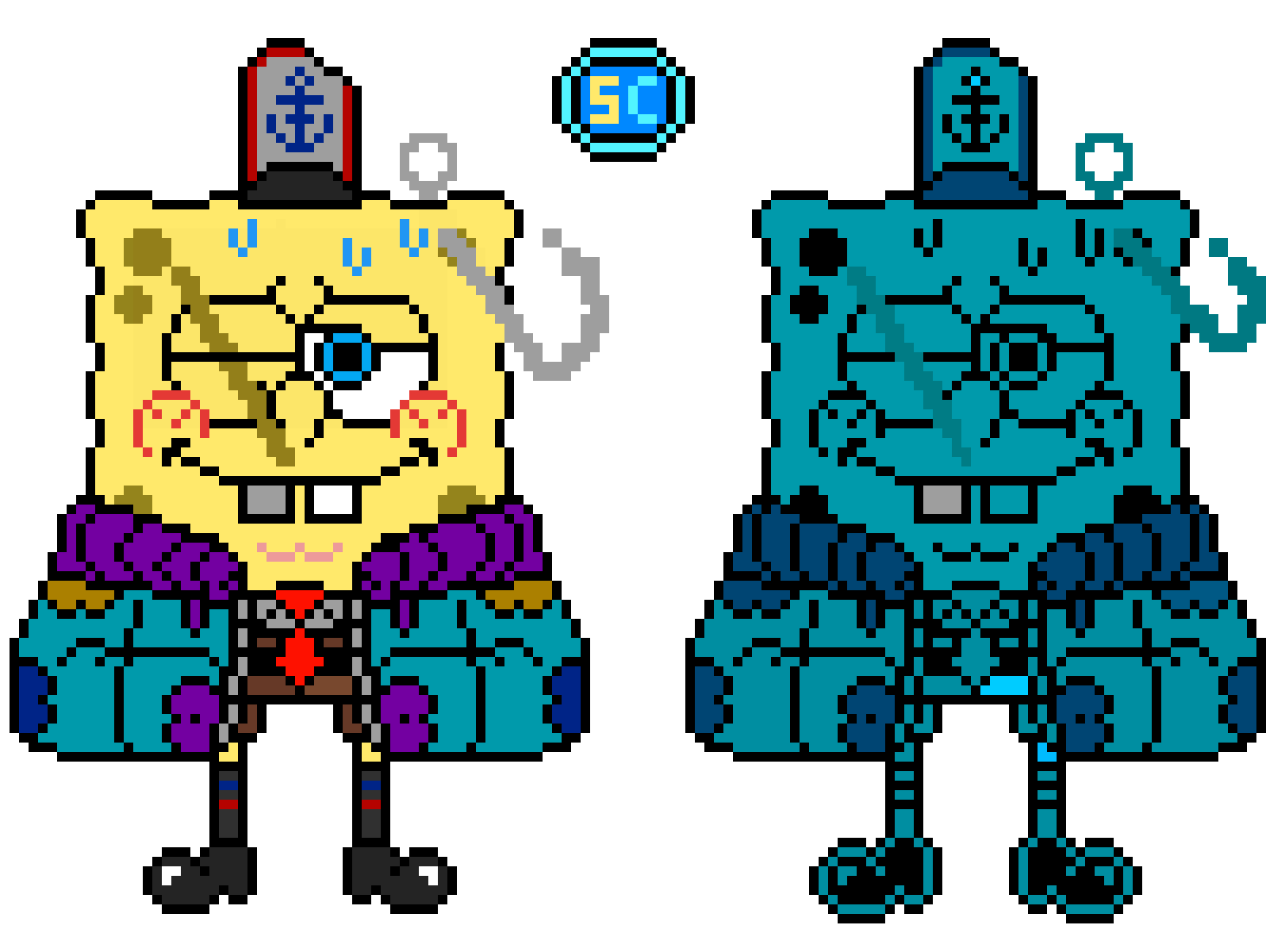 Pixilart - TFBB Spongebob by SpongeDude