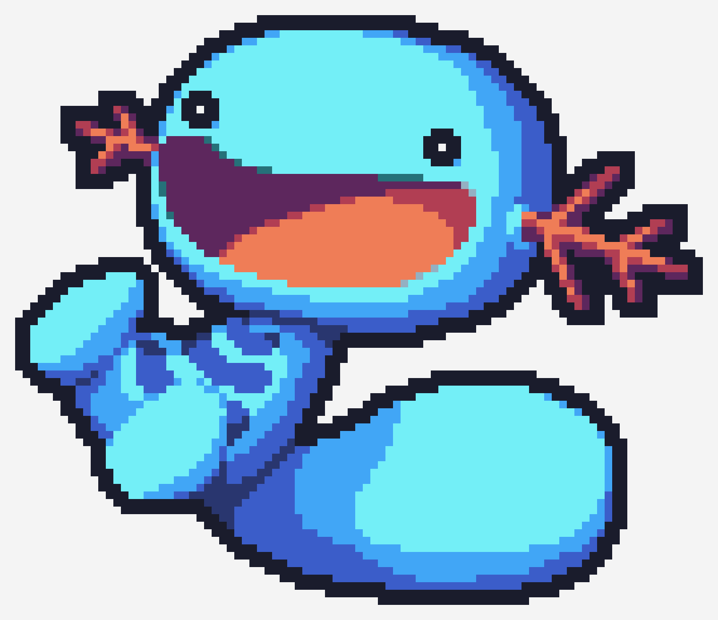 Pixilart - Wooper by ClydeTheBat
