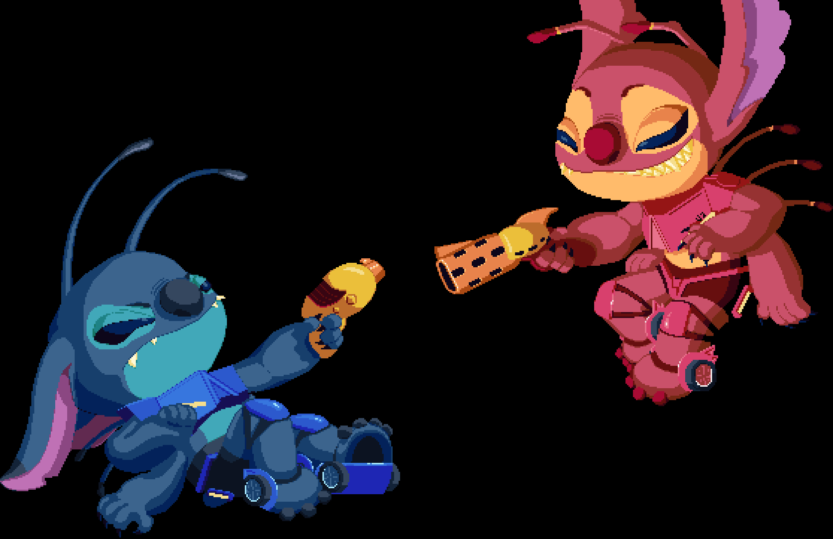 Pixilart - Leroy Stitch by ClydeTheBat