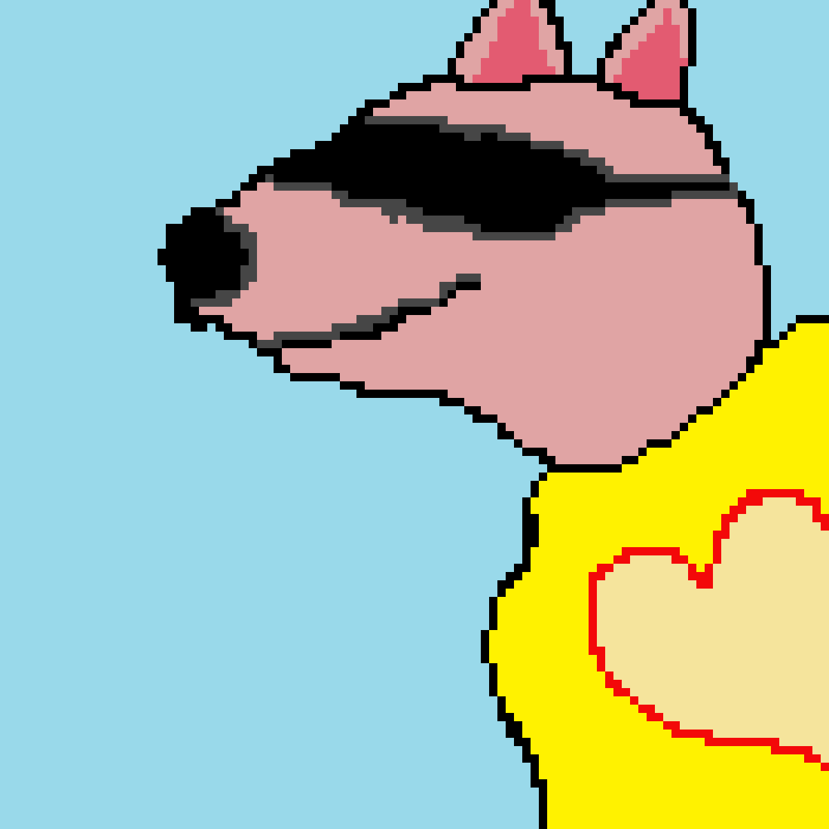 Pixilart - cool doggo by SanSan20211