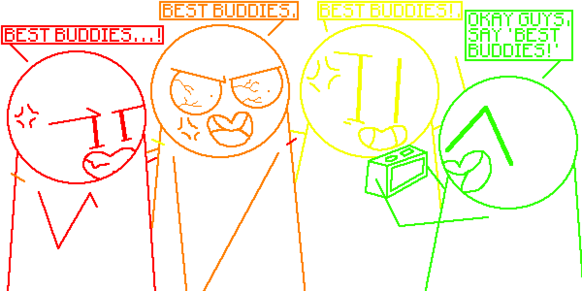 Pixilart - "Best Buddies" Base by RyanTheWeirdo