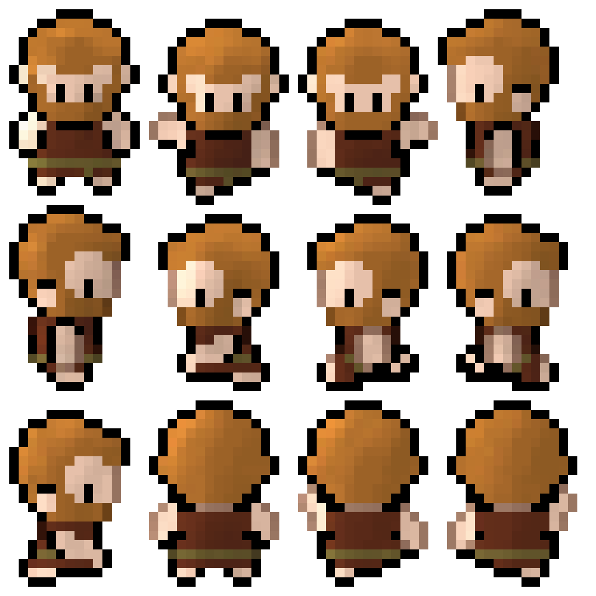 Pixilart - Overworld M Peasant Sprite by Vinyl-Dungeon