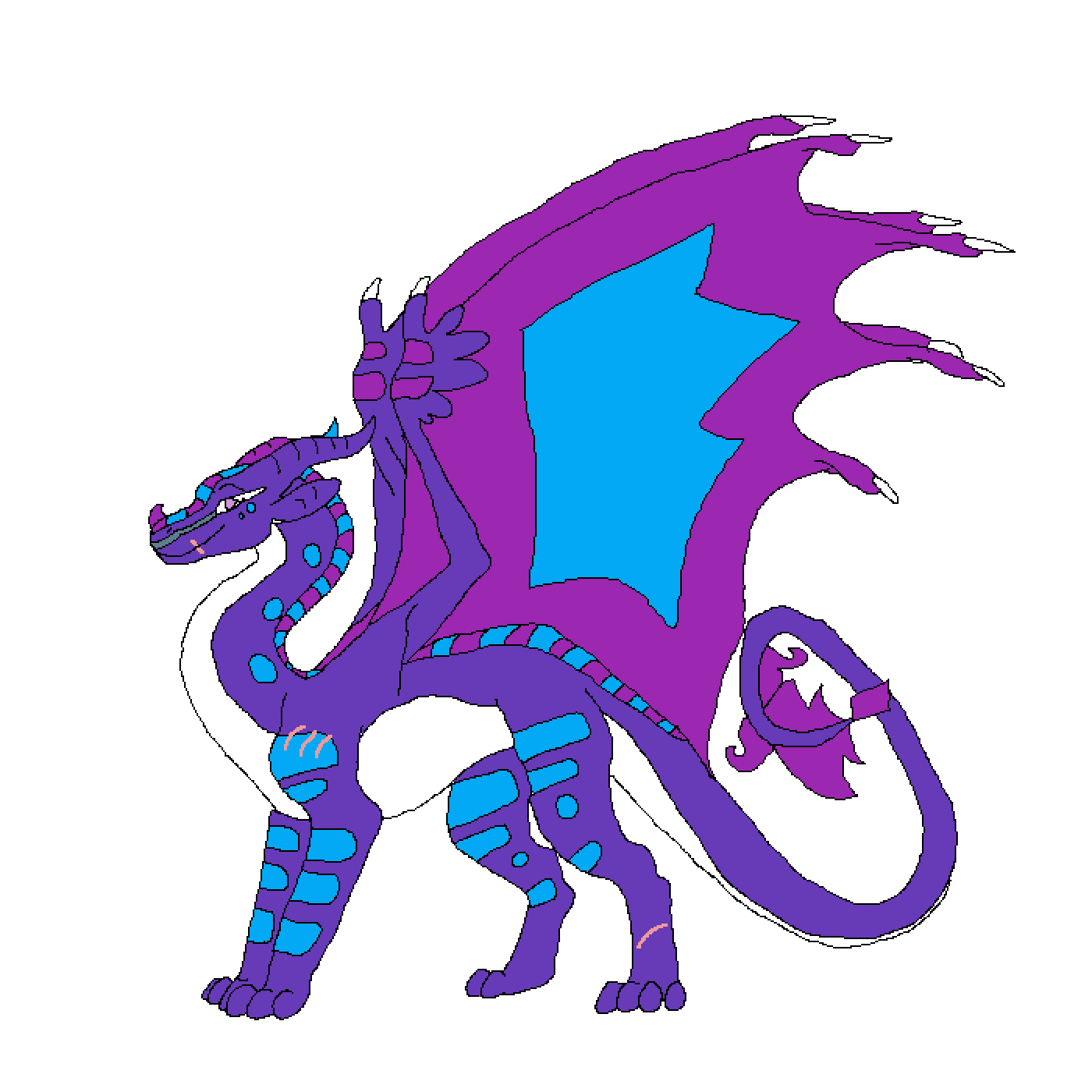 Pixilart - Wings Of Fire Custom drawing (READ DESC) by GalacticStudios