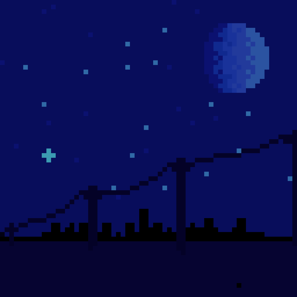 Pixilart - Night Sky 1 by Der-Ausgebuffte