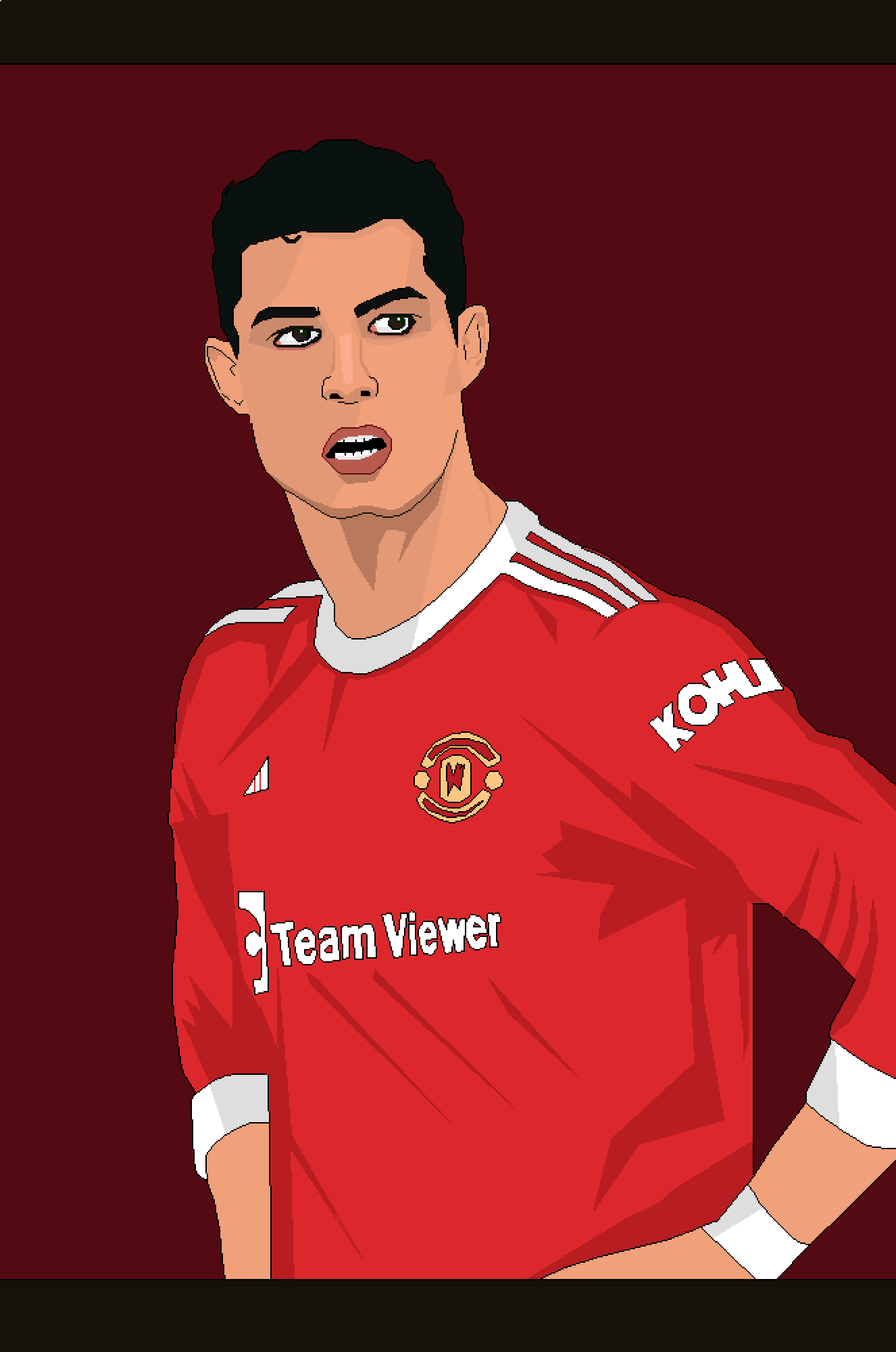 Pixilart - Ronaldo SUIII by QuintDigital
