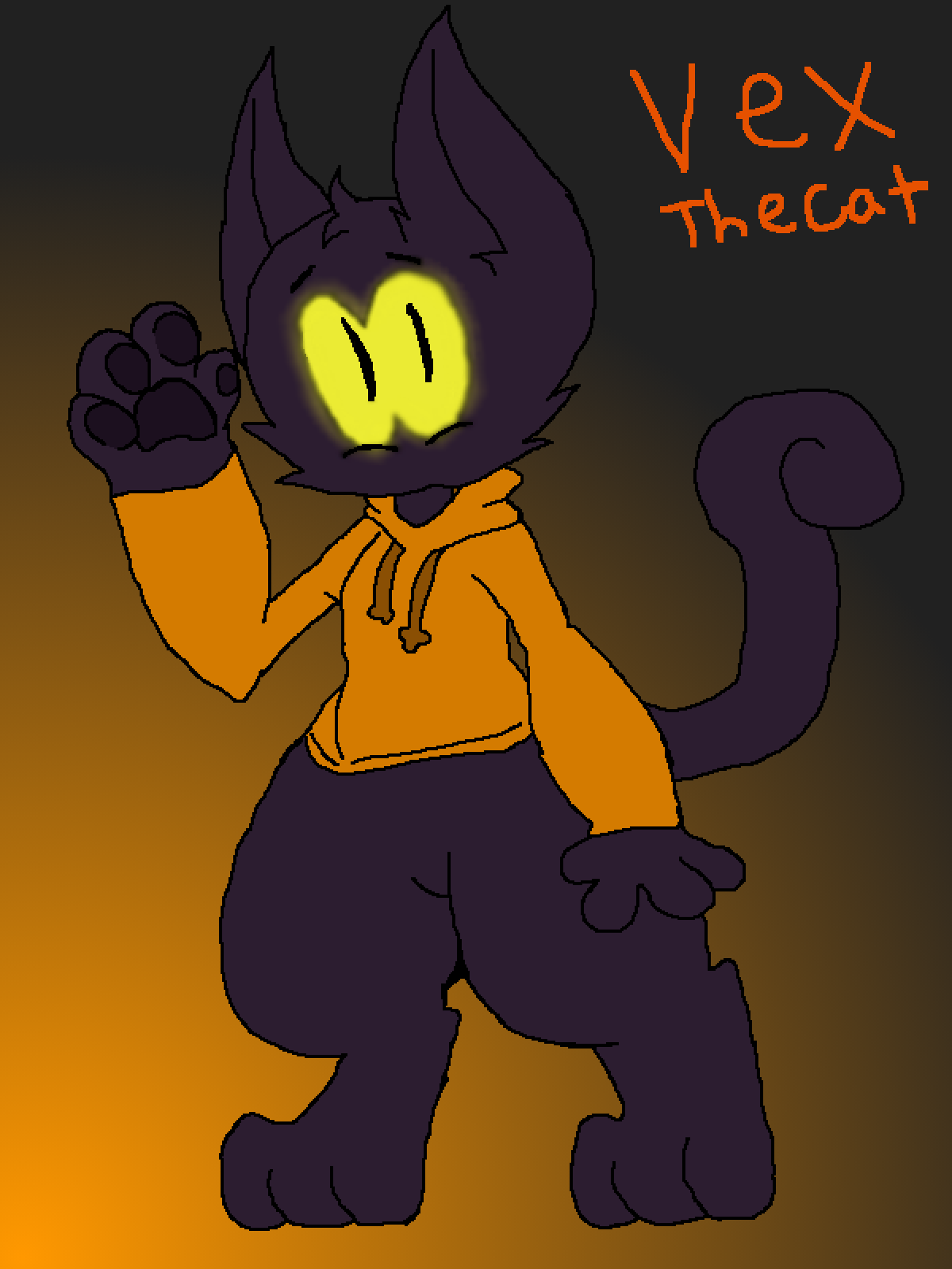 Pixilart - Vex the cat by melaniehunt908