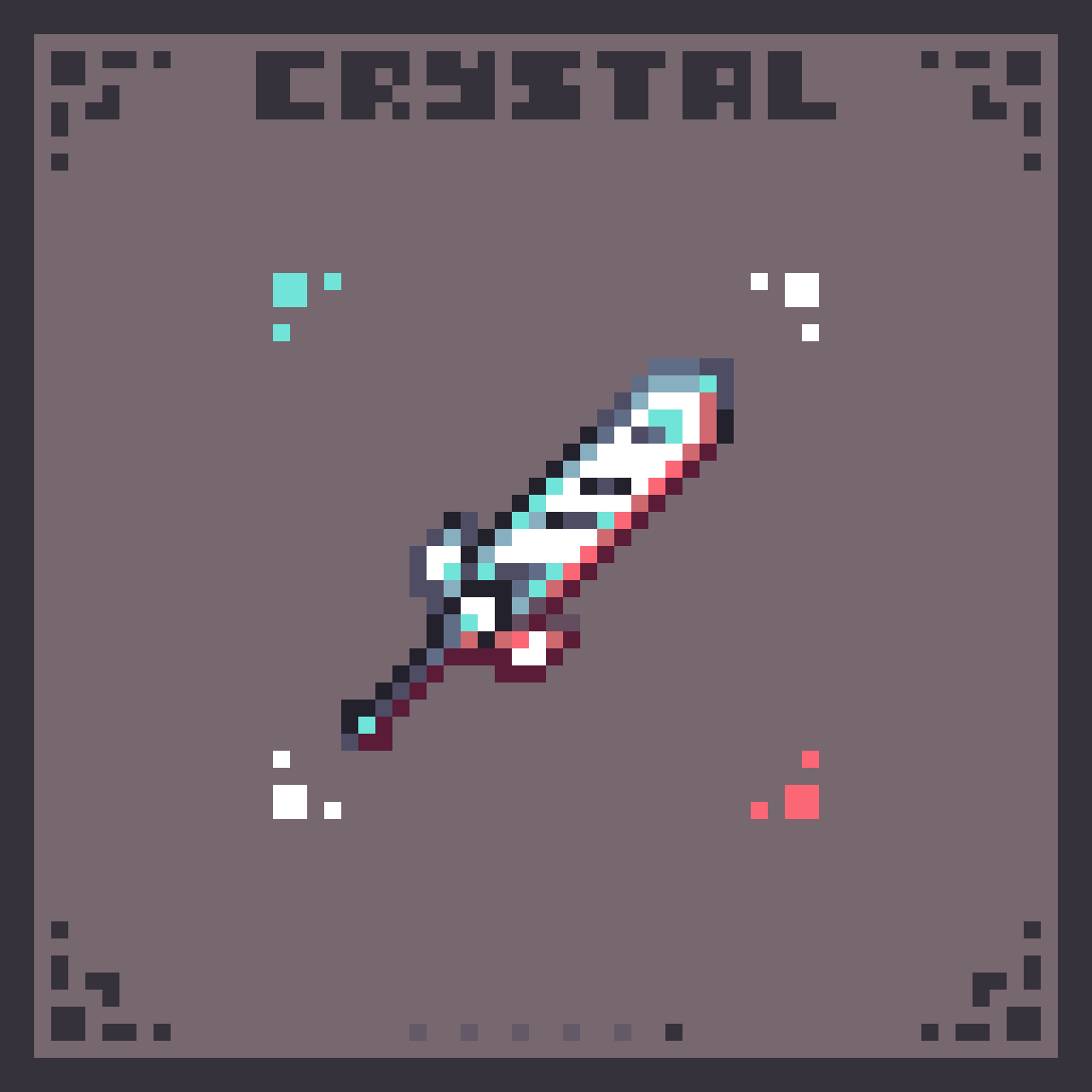Pixilart - Crystal Sword by Ventque