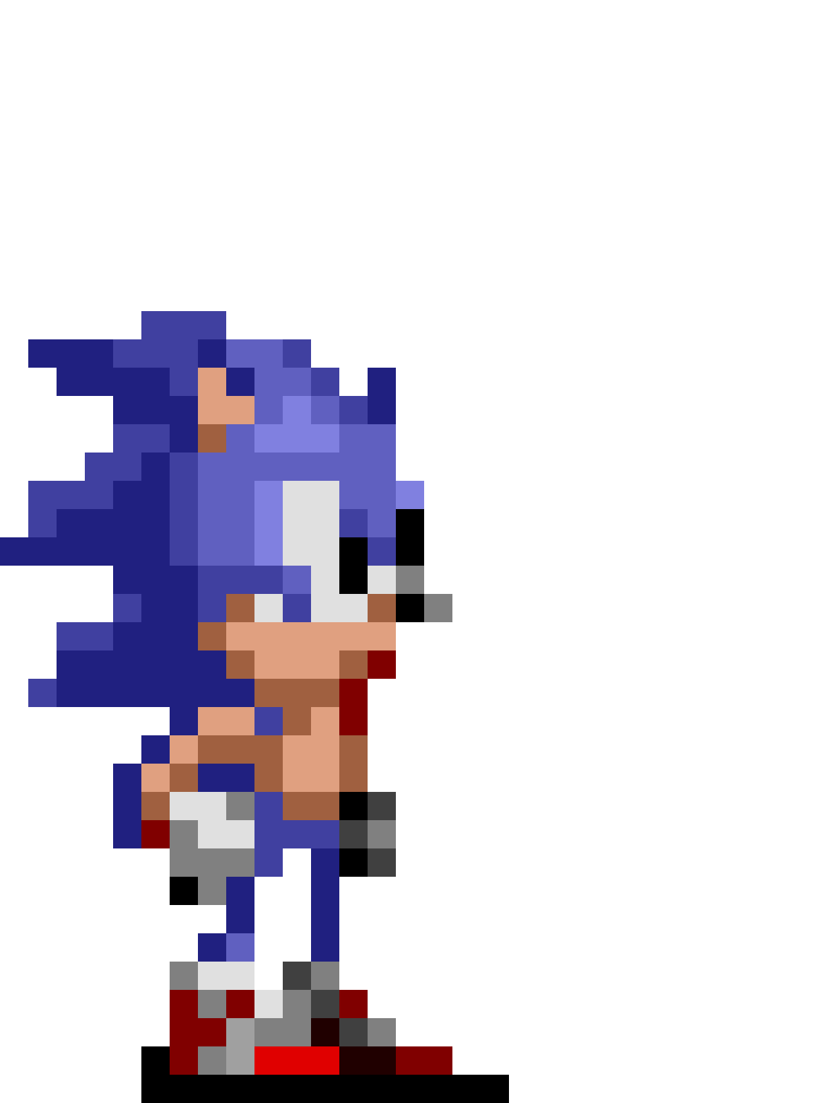 Pixilart - Sonic 1 CD Sonic by Tboi1blue