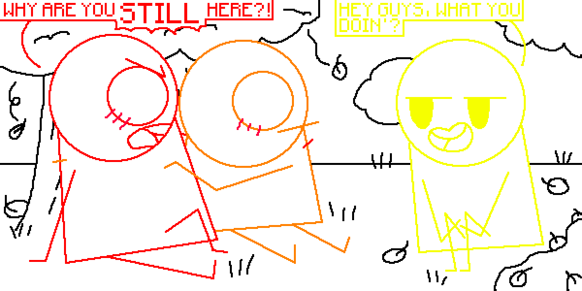 Pixilart - Third Wheel Fall Edition Base by RyanTheWeirdo