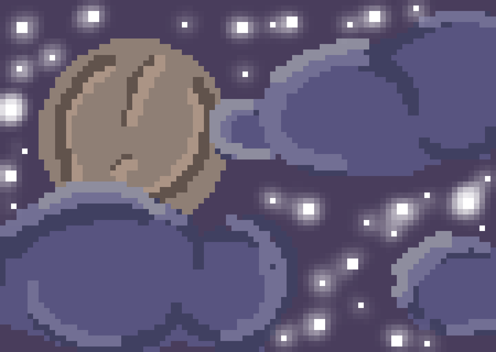 Pixilart - Starry Clouds by AstroMite