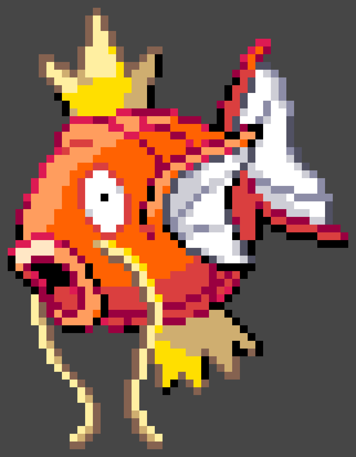 Pixilart - #129 - Magikarp by JuanKGoD04