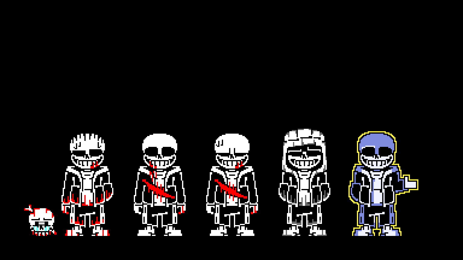 Pixilart - Former Time Trio × Karmatic Time Trio by HDS-sans