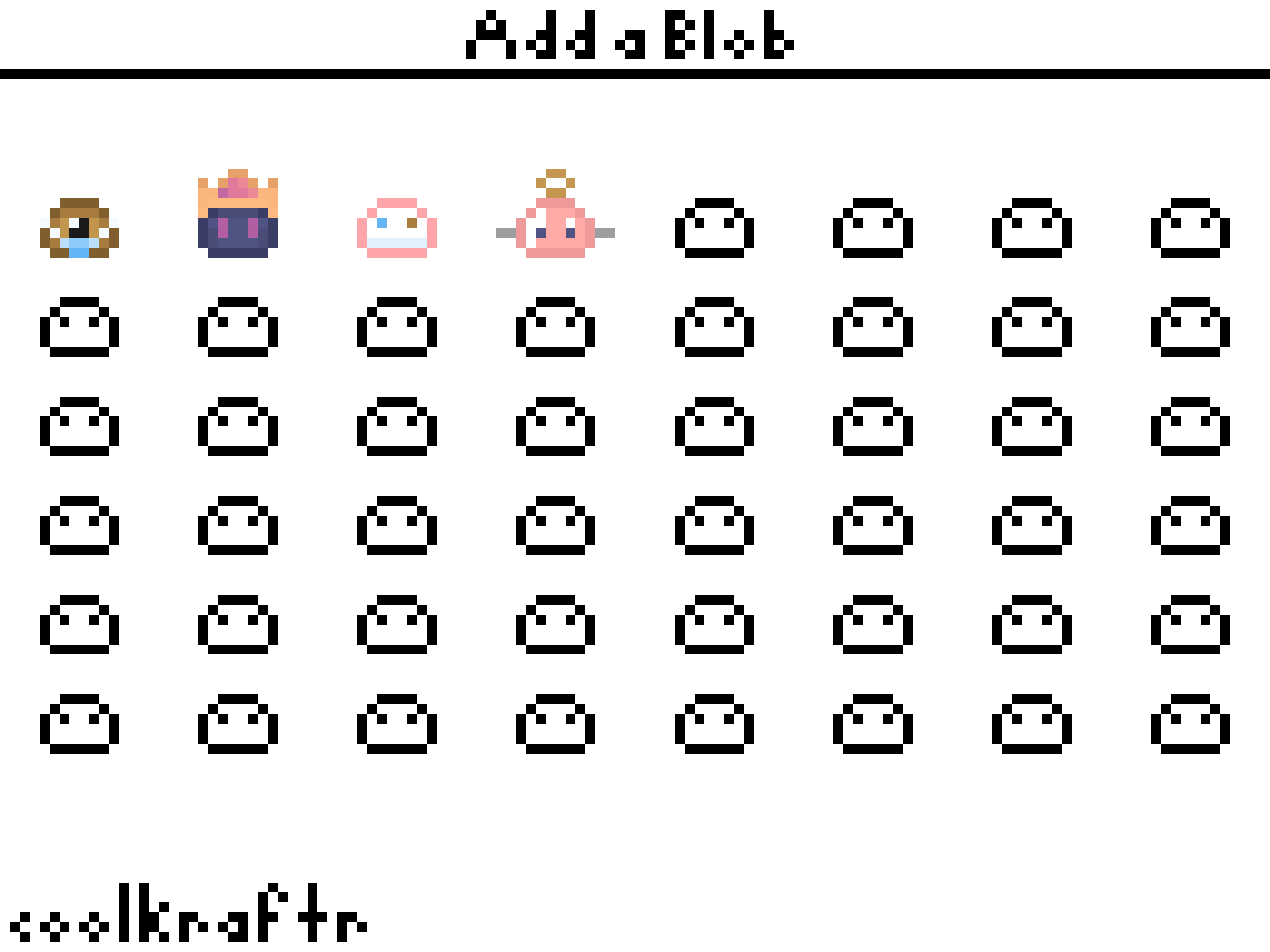 Editing Add a Blob - Free online pixel art drawing tool - Pixilart
