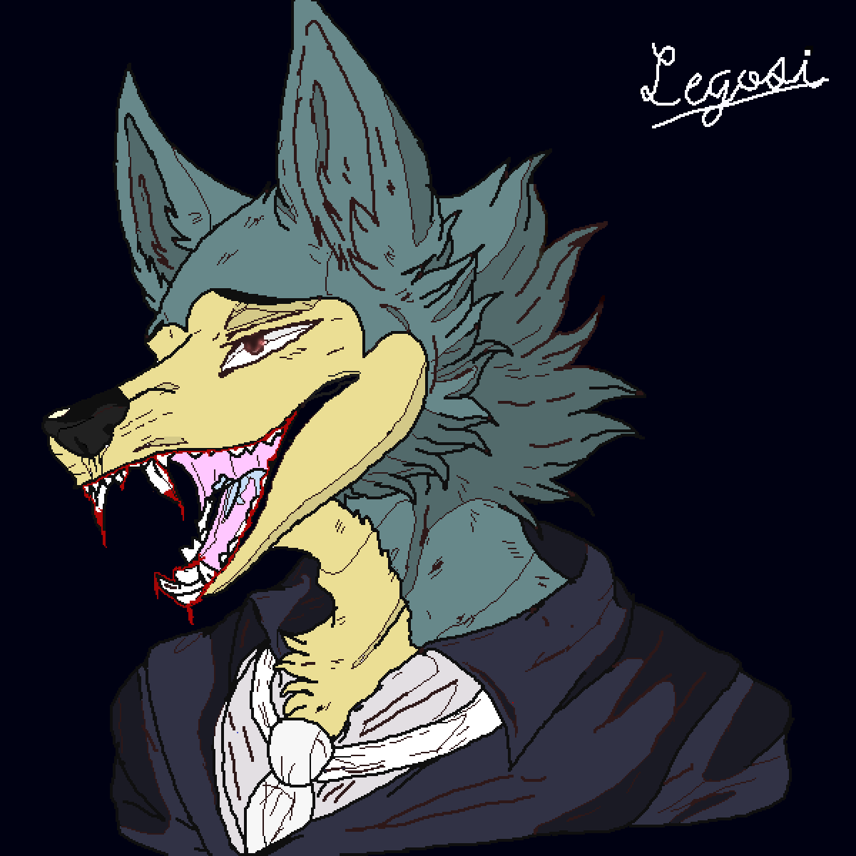 Pixilart - Legoshi by xLurkingGhostx