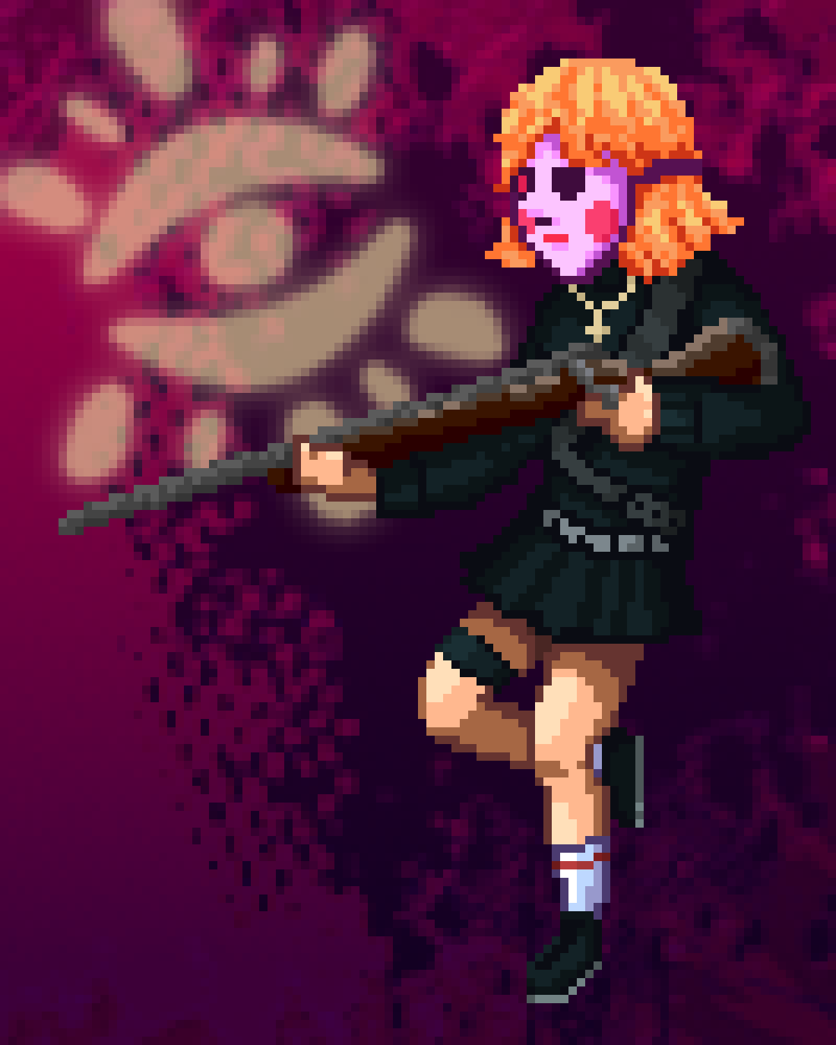 Pixilart - 8BIT MURDERER by Baset