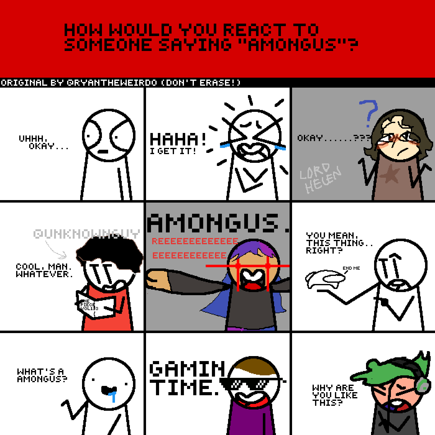 Pixilart - Among Us by azuos