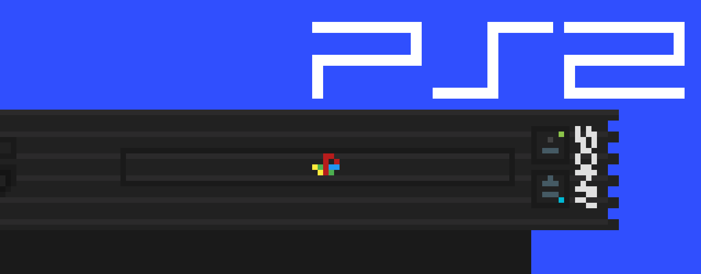 Pixilart - Playstation 2 by 8-Bit-Retro
