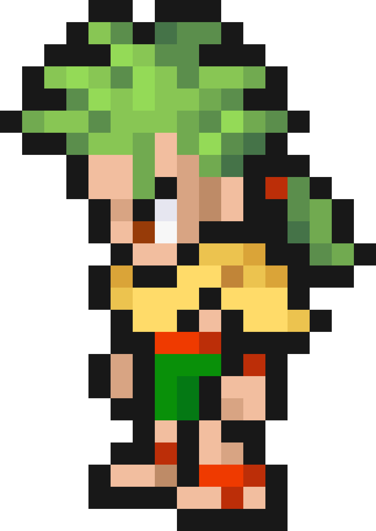 Pixilart - FFVI - Gau 05 by DKJF-Pixel
