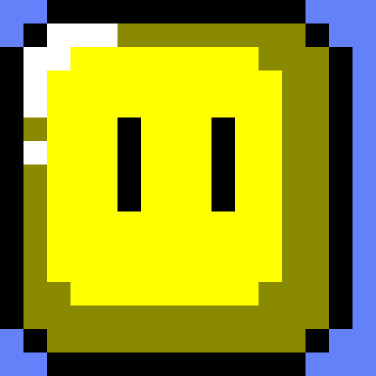 Pixilart - I I smw block spinning by MIGUEL12345