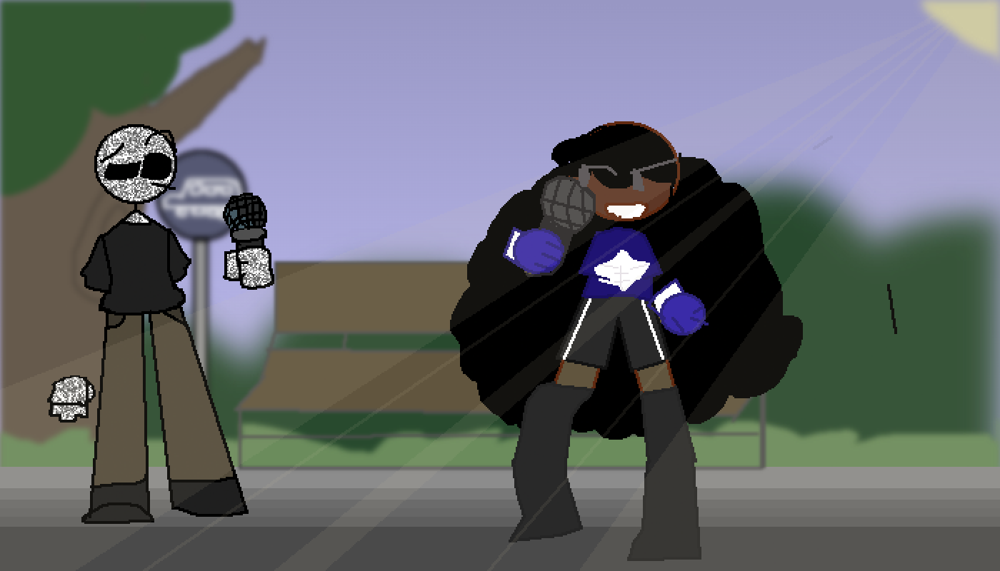 Pixilart - fnf rap against Asa by starlight1