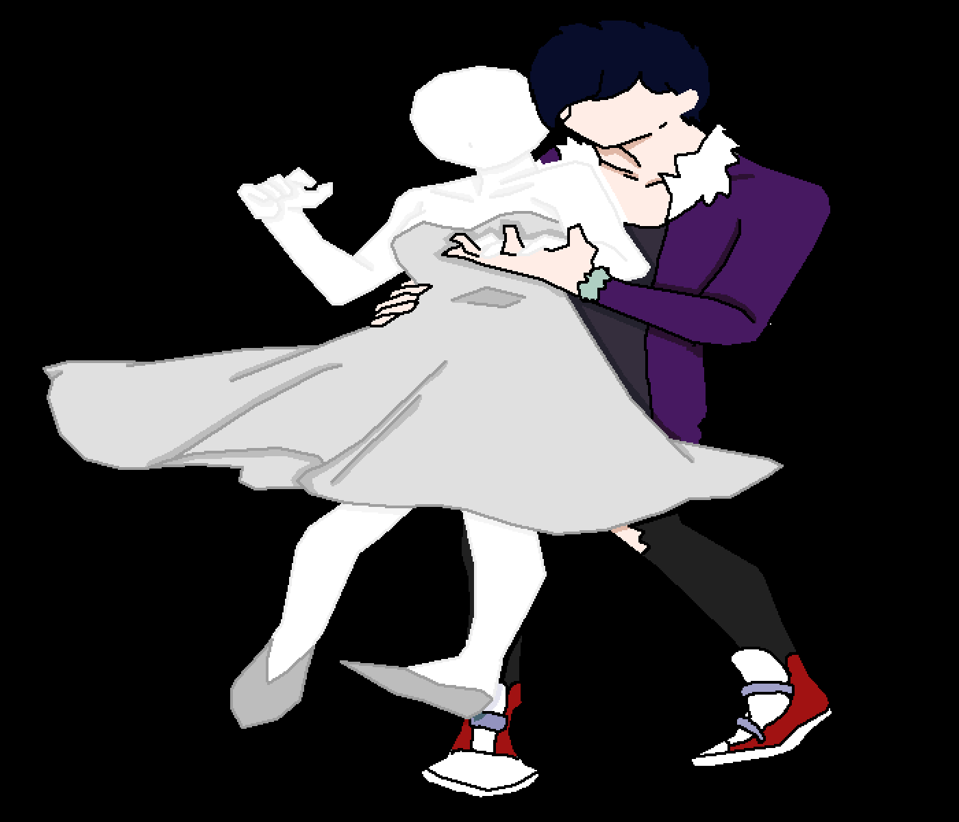 Anime Couple Dance Base