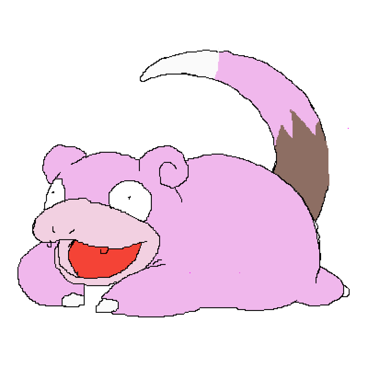 Pixilart - Slowpoke by MARSHMALLOW76