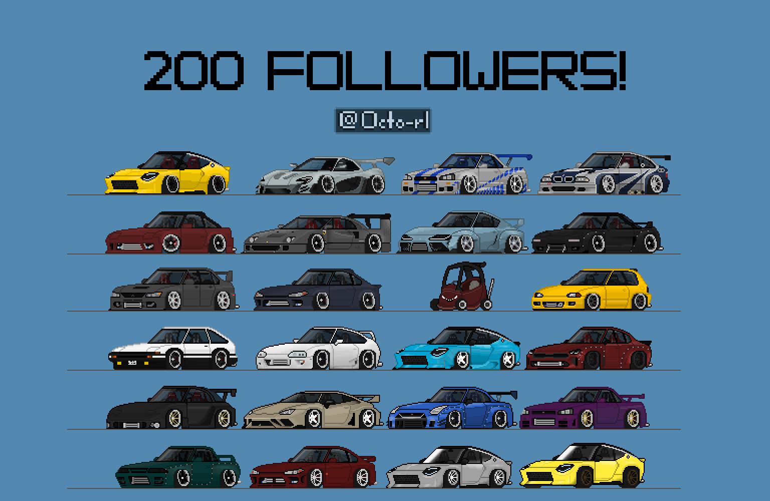 Pixilart - 200 Followers! by Octo-rl