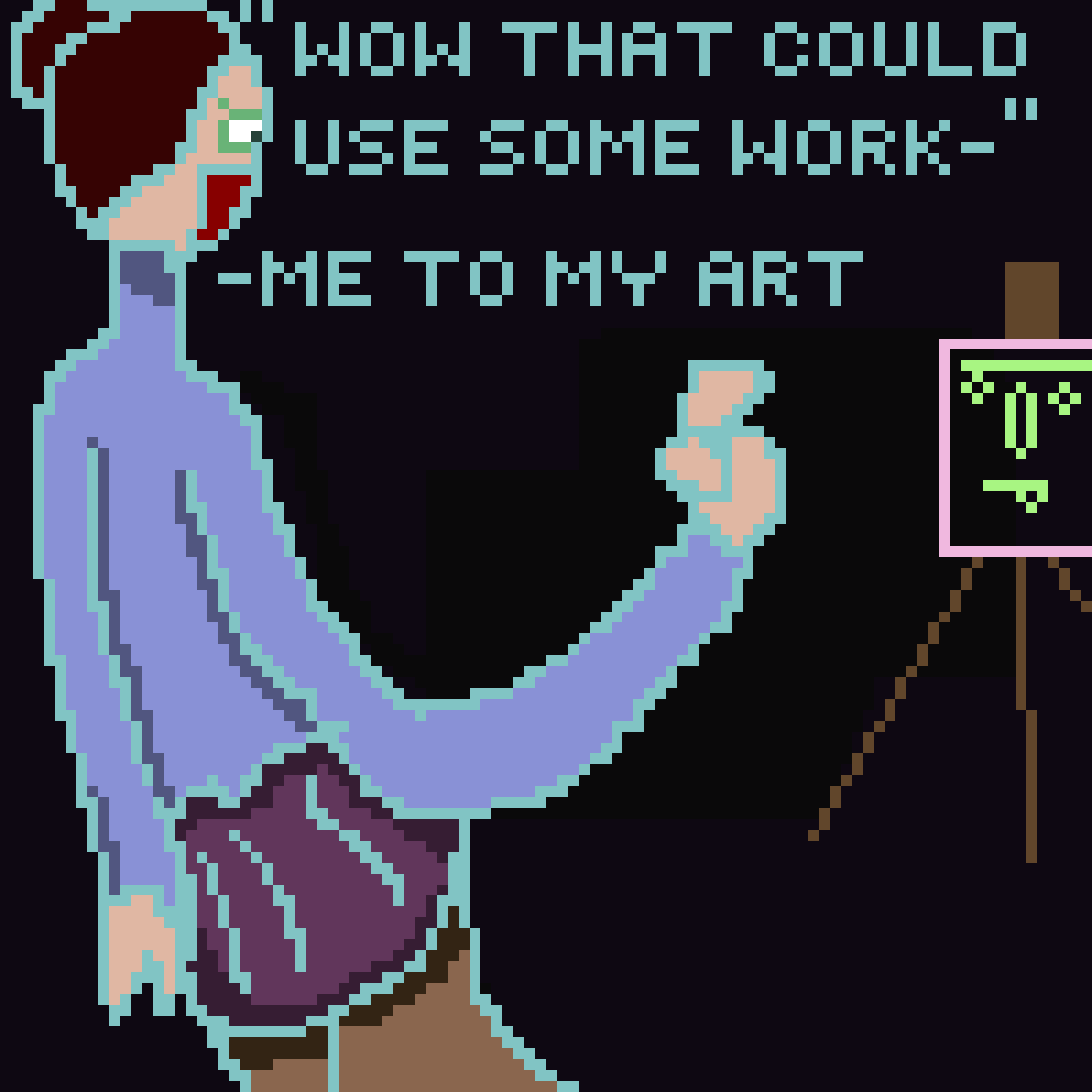 Pixilart - "That could use some work-" by Charmey