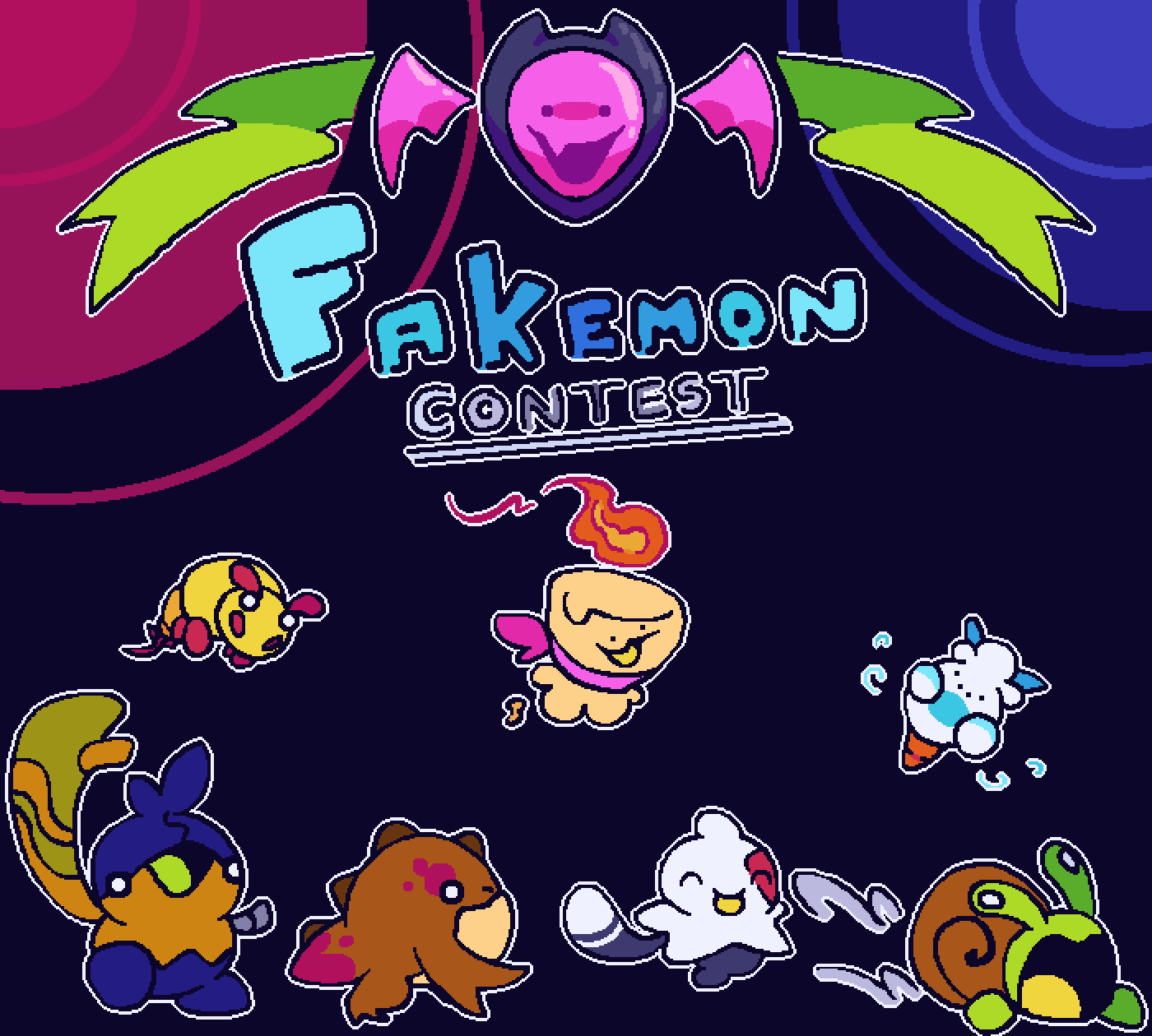 Pixilart - Fakemon Battle Contest by FlyerCraft