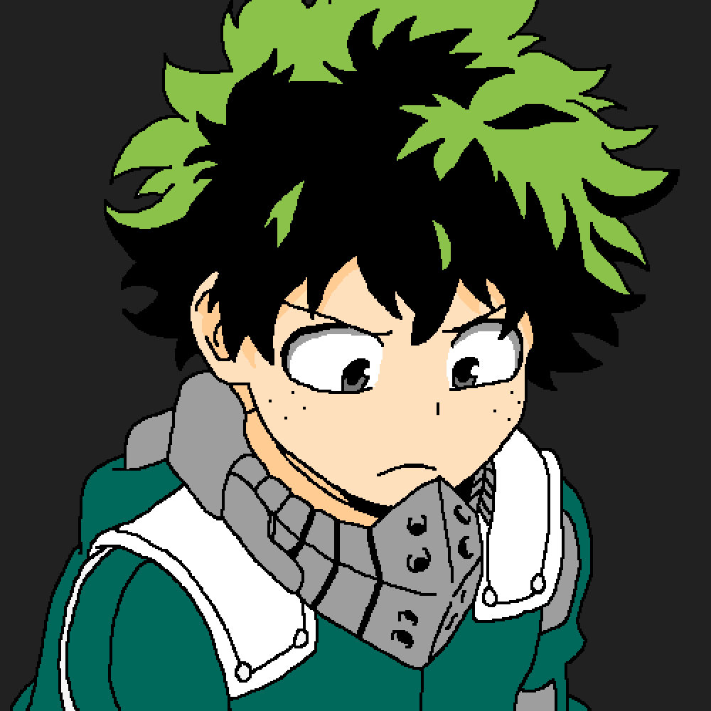 Pixilart - Deku preparandose by agupin03