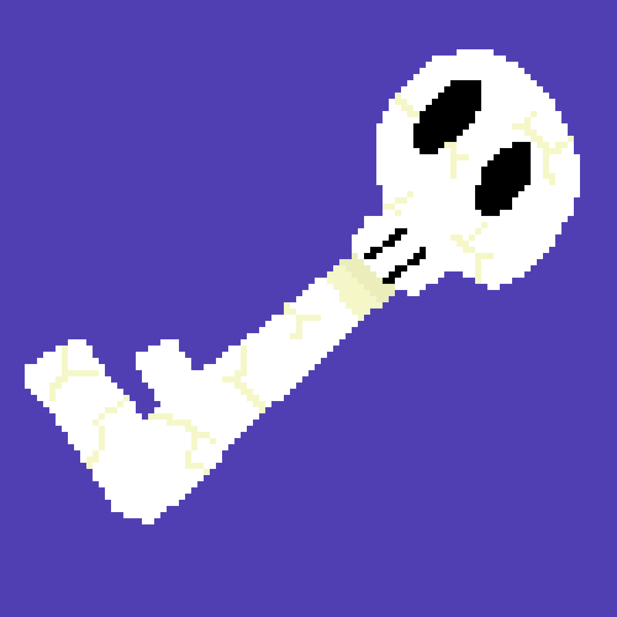 Pixilart - skeleton key by Somthingweird