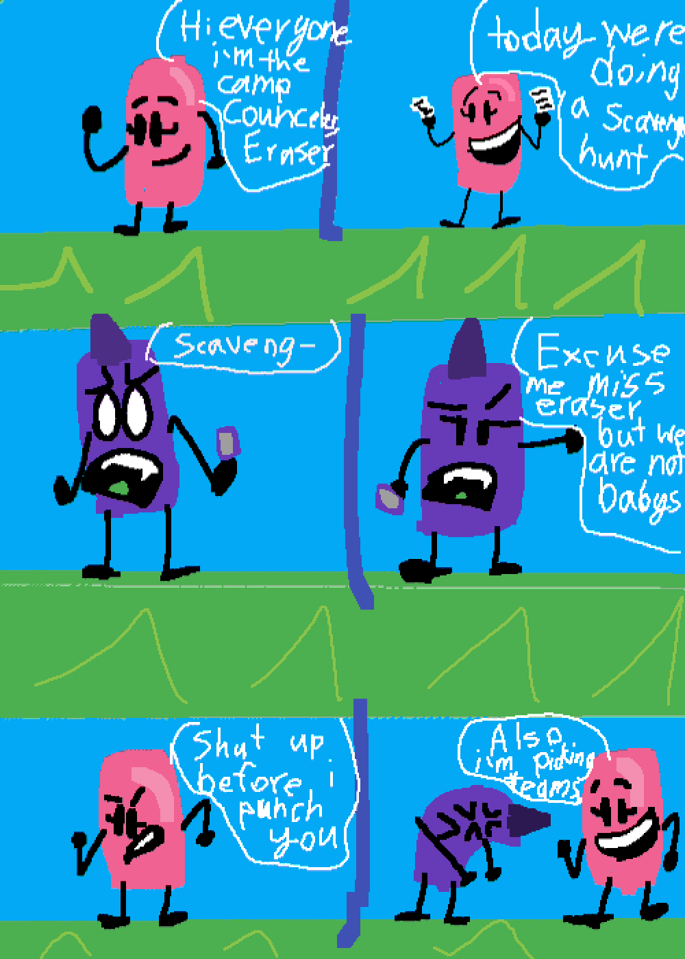 Episode 5 - A Story of a Crayon - Pixilart Comics