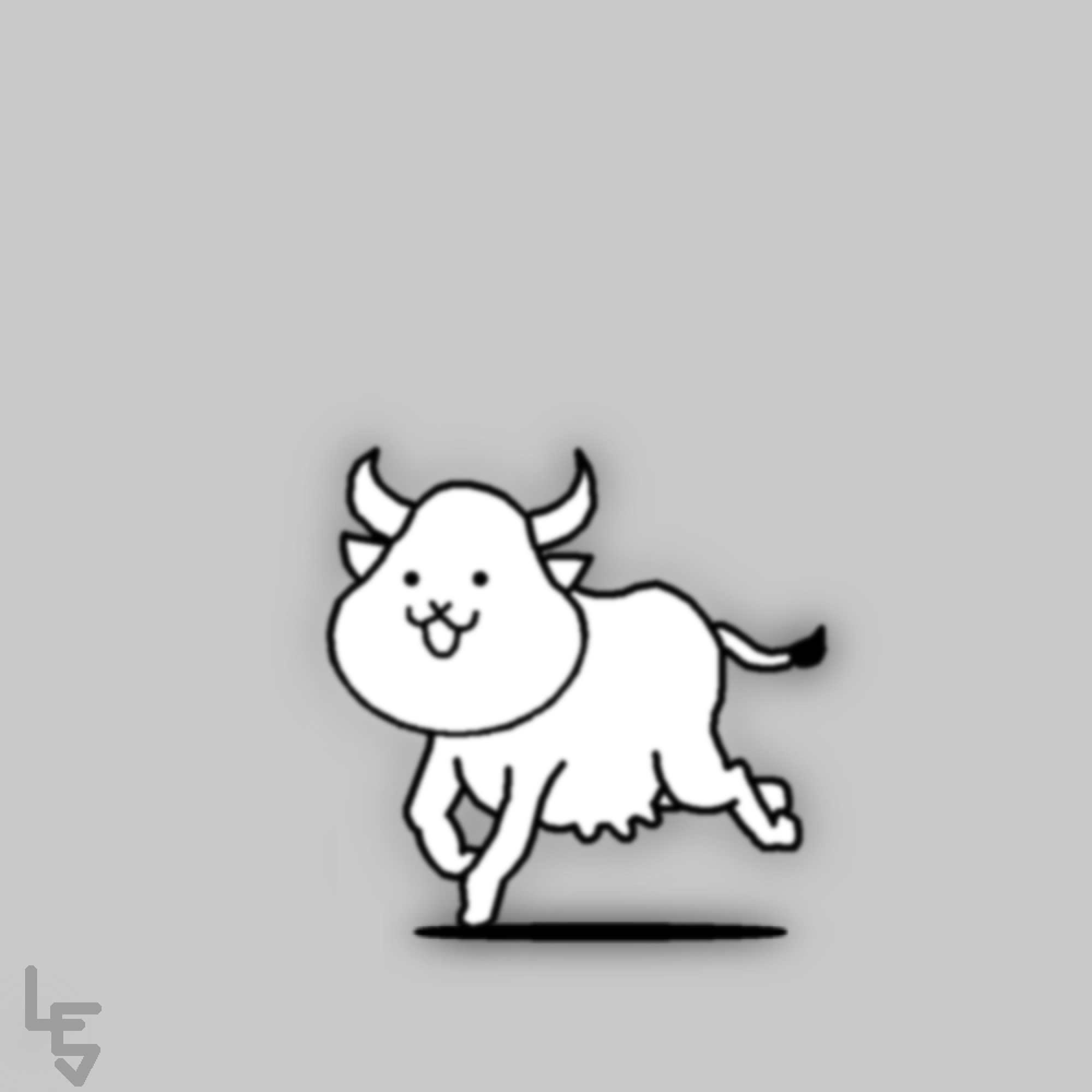 Pixilart - Cow Cat (Normal Cat) | Battle Cats by Happi-N-Smol