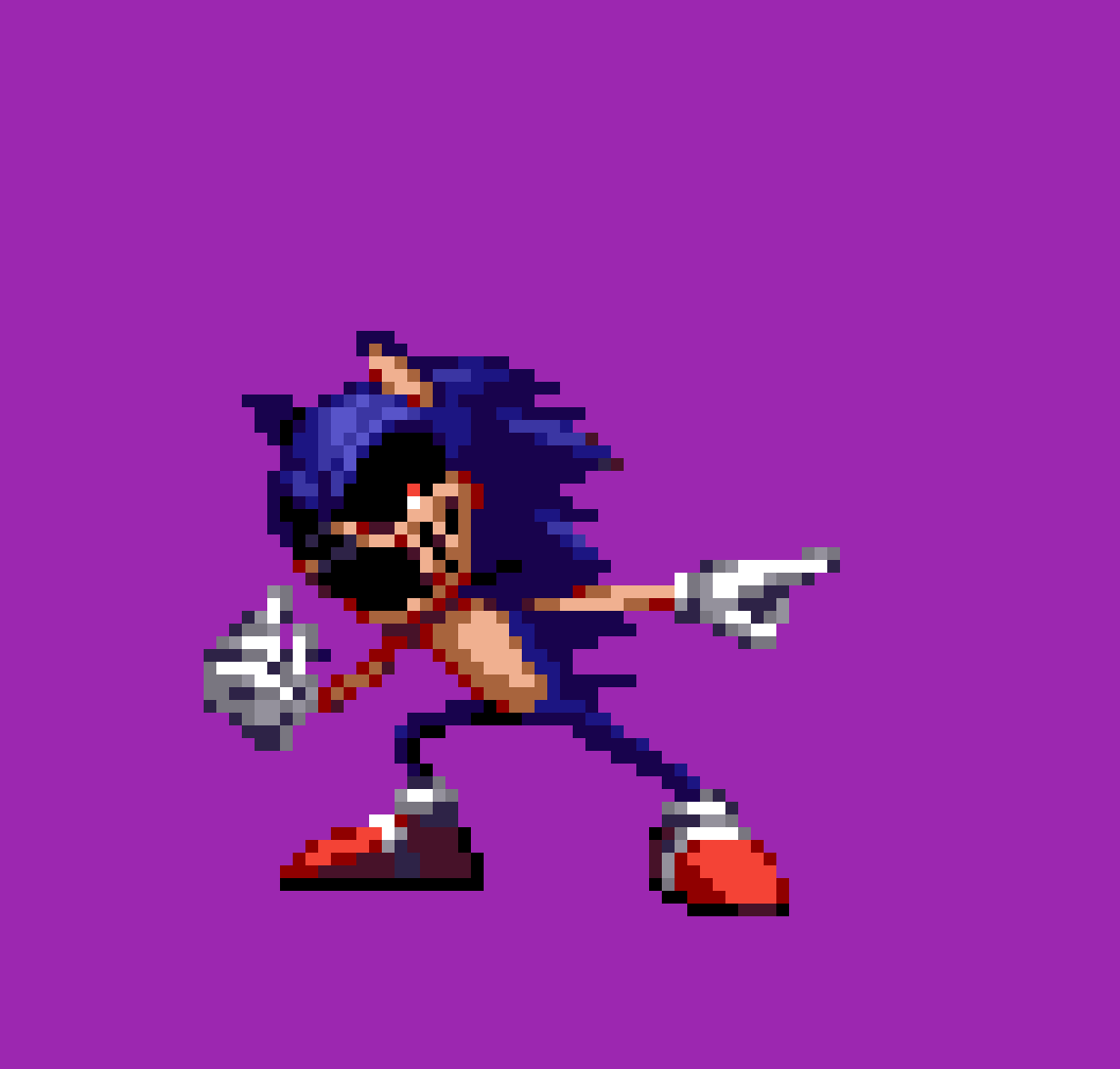 Pixilart - YCR sonic left pose by BlueboxDude