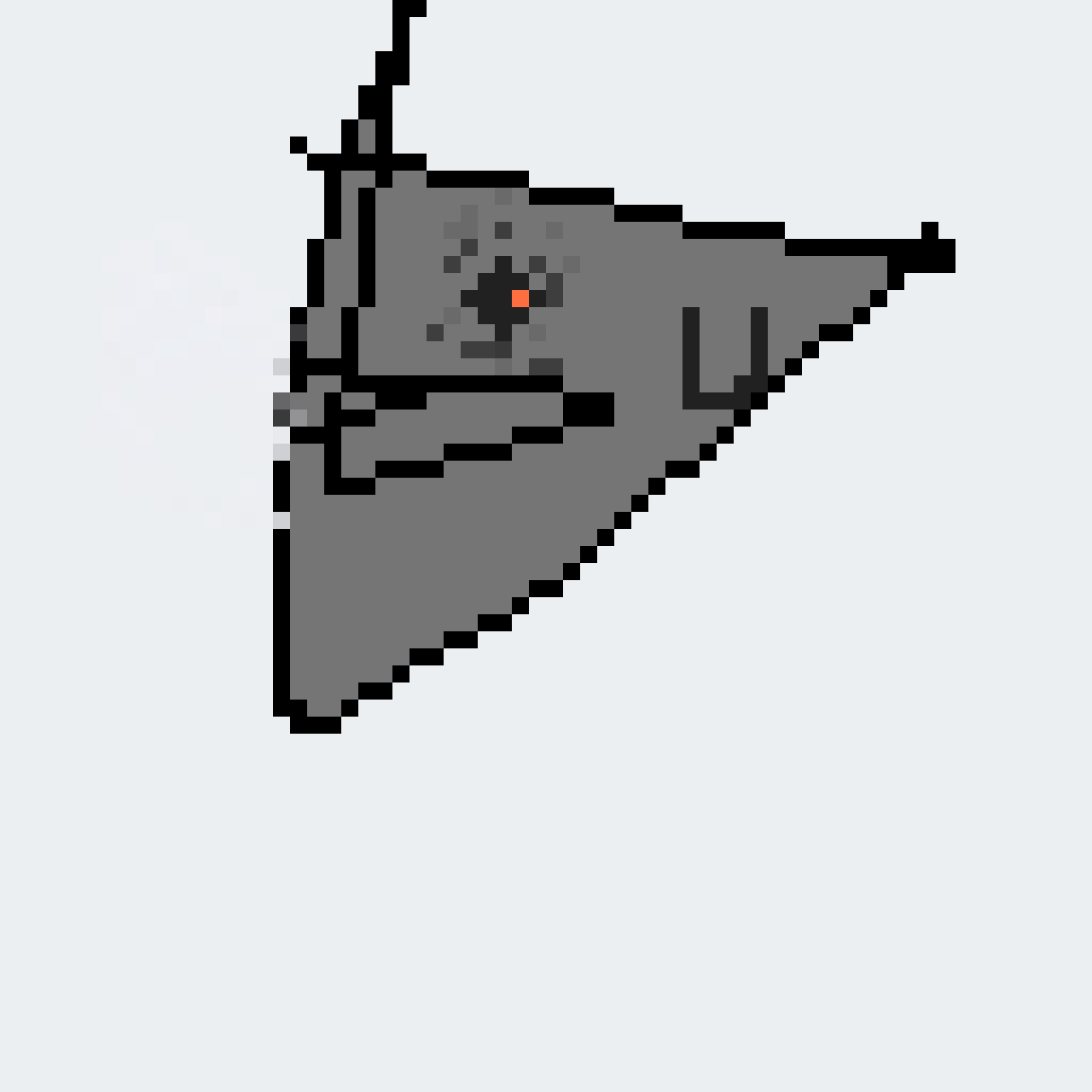 Pixilart - creepy mouse by oroismow