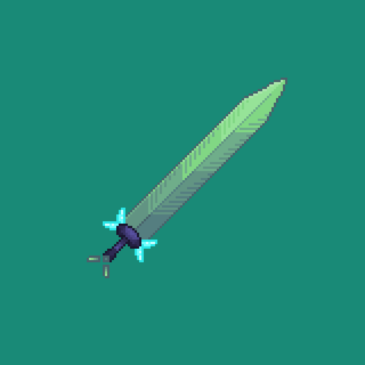 Pixilart - technological sword by Lvpvn