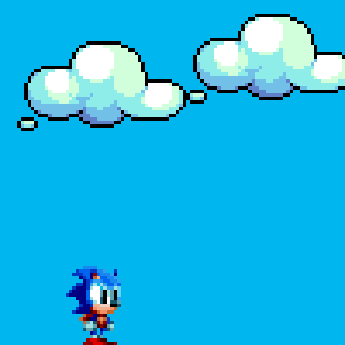 Pixilart Sonic By Jayden Fuentes
