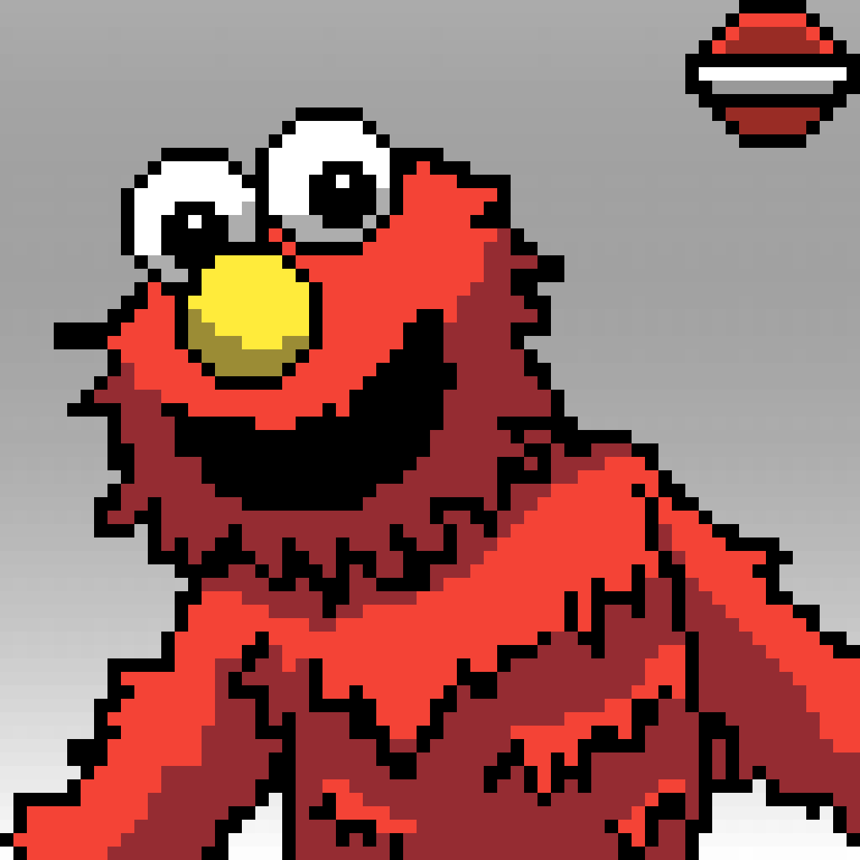 Pixilart - Elmo from Sesame Street by Jukemino