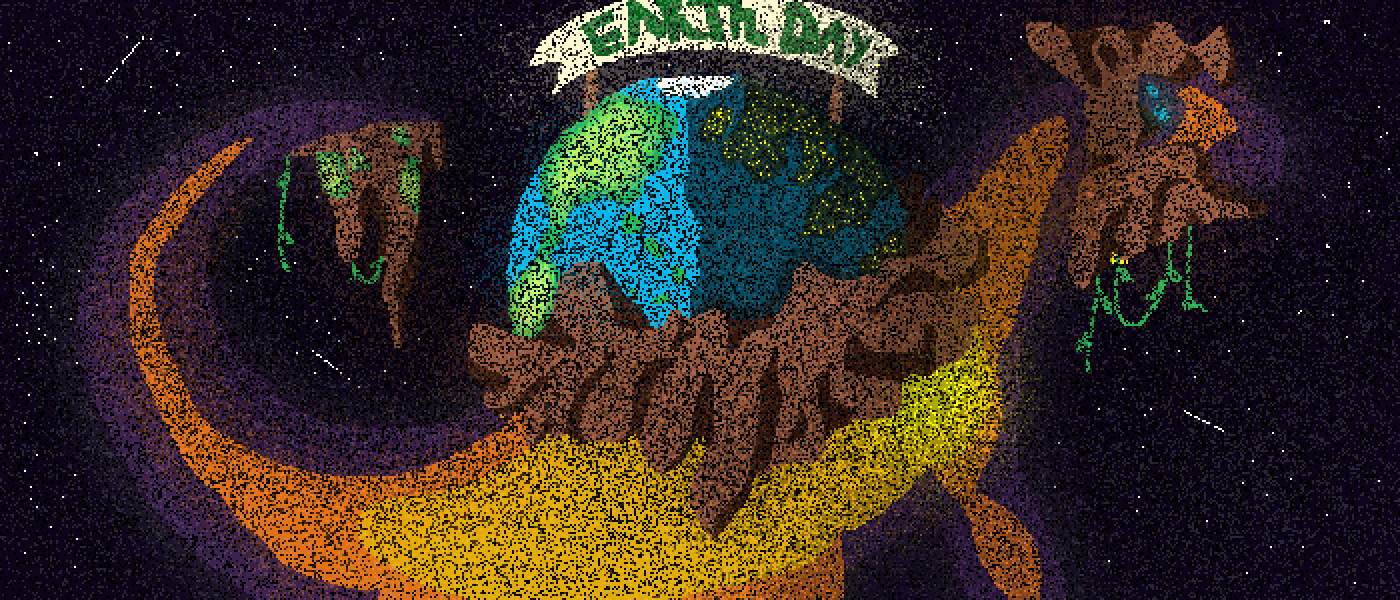 Pixilart - Earth Day |creature inspired by Misticdragon