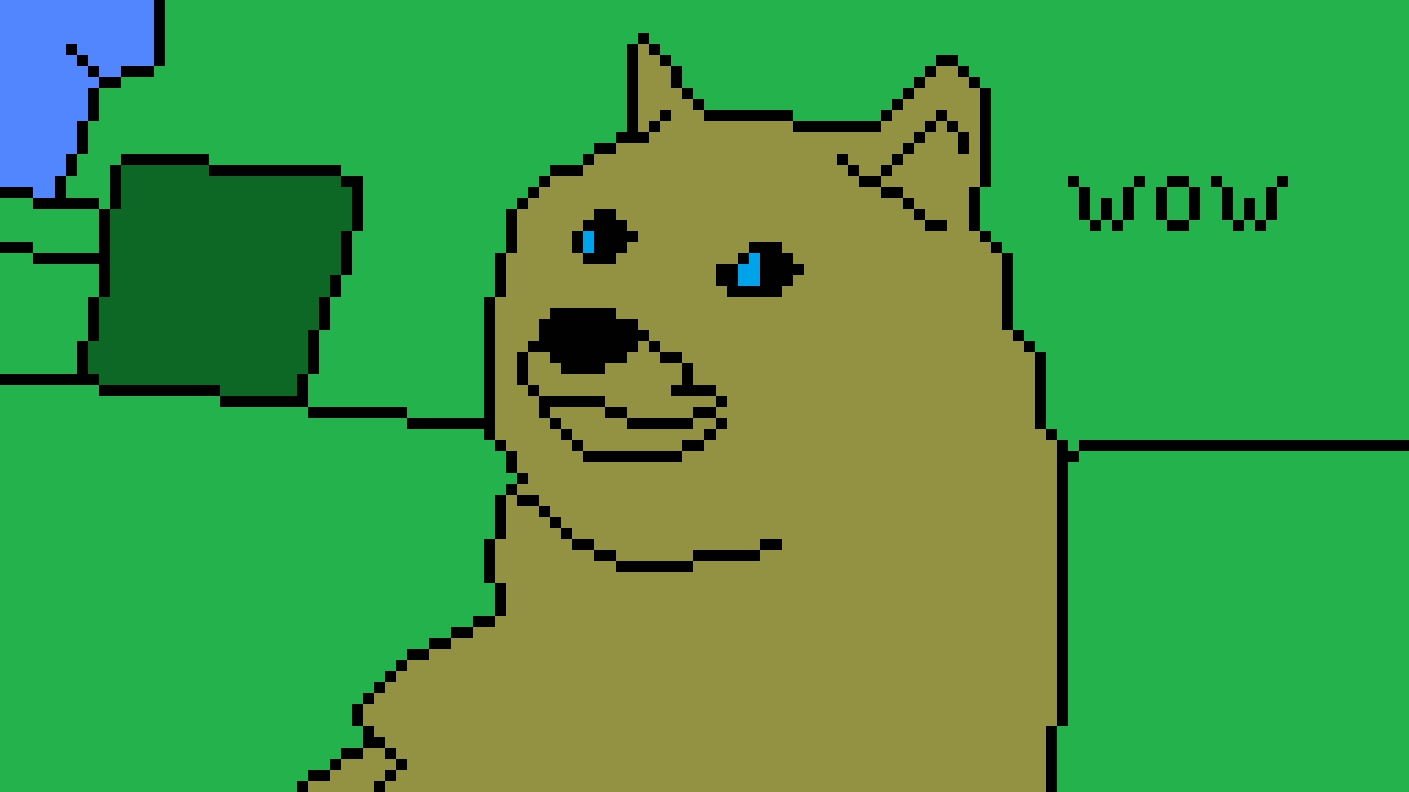 Pixilart - Doge Base by Chease