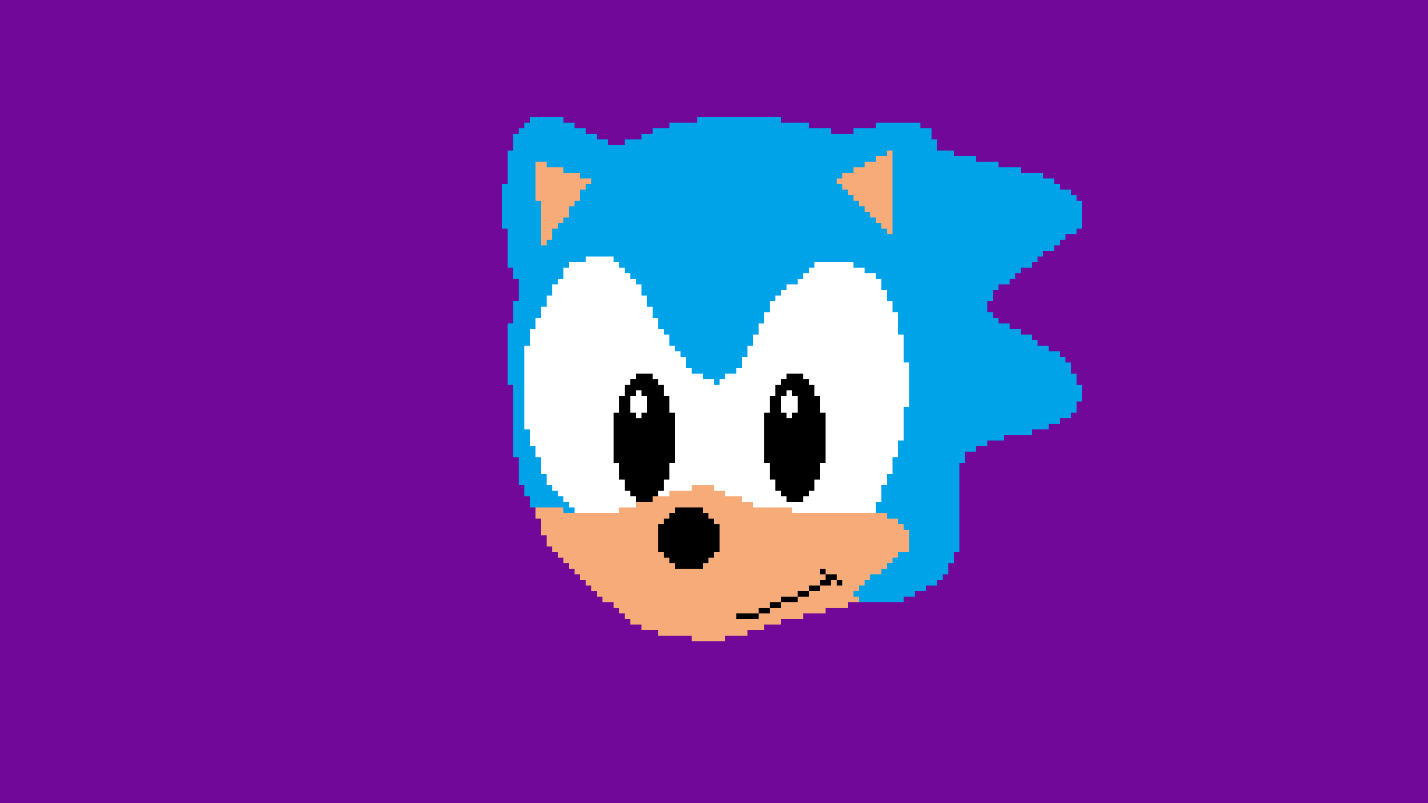 Pixilart - sonic by blepe-blap