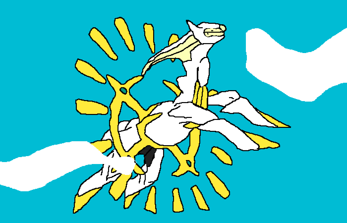 Pixilart - Arceus Base by kotatu-neko