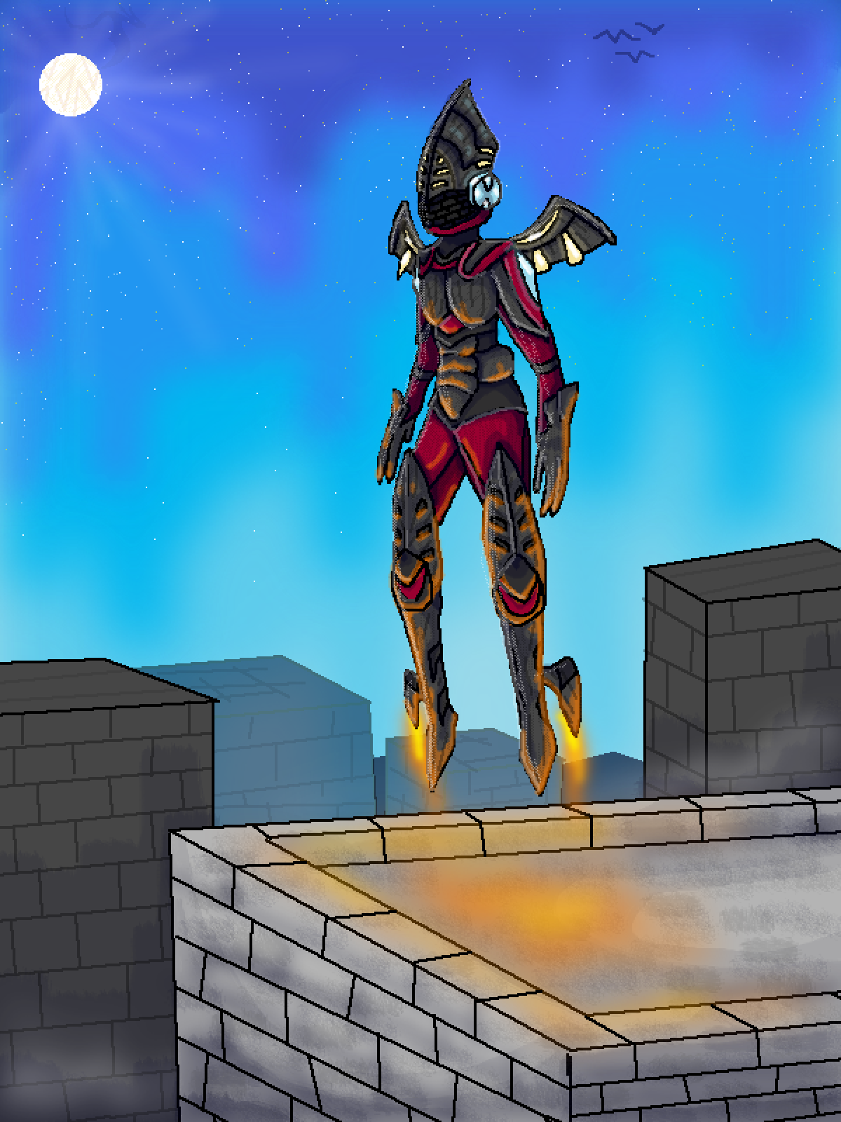 Pixilart - Icarus Armor by Thunderbird509