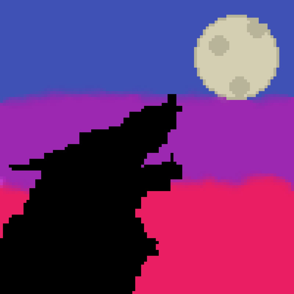 Pixilart Wolf By Cheecho84